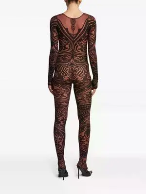 Etro Paisley Tattoo Bodysuit