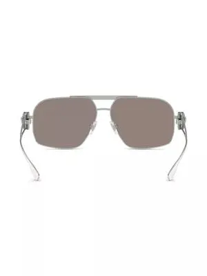 Versace Pilot Frame Sunglasses With Medusa Motif