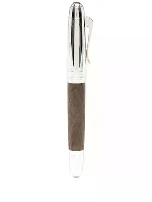 GRAF LANTZ Magnum Wood-detail Rollerball Pen - Silver