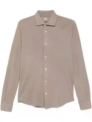 Fedeli Cotton Shirt - Neutrals