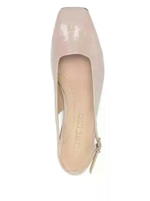 POMME D´OR Pomme D'or Leather Slingback Ballet Flats