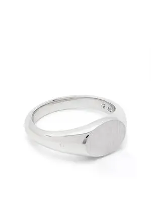 Tom Wood Joe Satin Ring - Silver