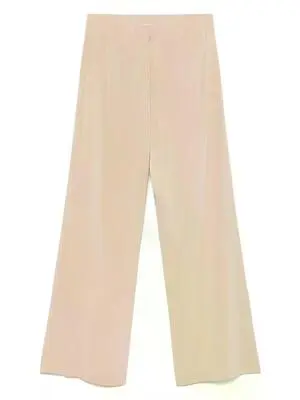 LE TRICOT PERUGIA Elasticated-waistband Wide Leg Trousers
