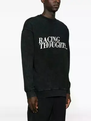 OVER OVER Racing Thoughts Print Sweatshirt