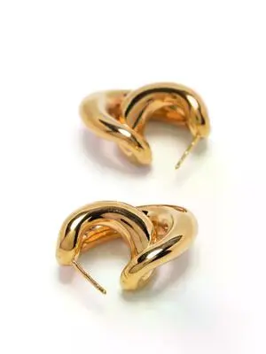 Charlotte Chesnais Vermeil Hoop Earrings