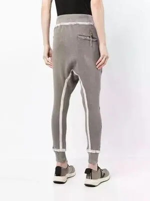 Boris Bidjan Saberi Tape-detail Drawstring Track Pants