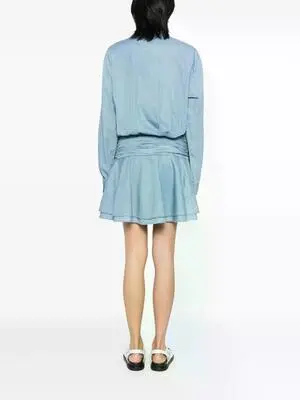 B+AB Denim Dress With Classic Collar