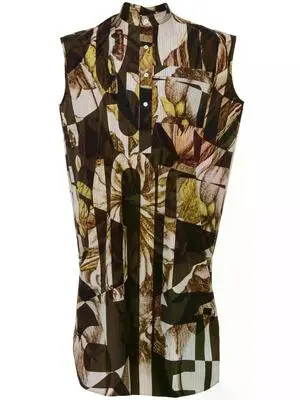 PIERRE-LOUIS MASCIA Thomas Cotton Shirt - Brown