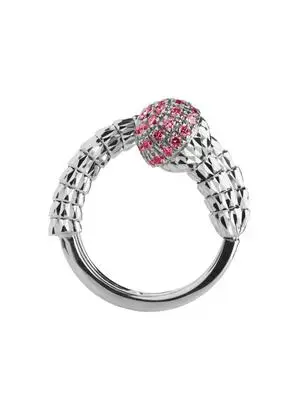 OFFICINA BERNARDI 18kt White Gold Ophidia Ruby Ring