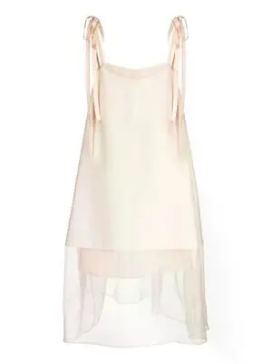 SHANSHAN RUAN Layered-effect Sleeveless Dress
