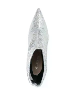 STUART WEITZMAN Holographic-effect High Heel Boots