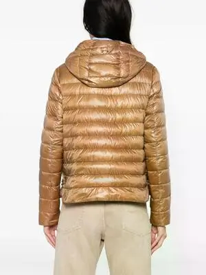 Herno Hooded Puffer Jacket - Brown