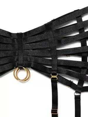 BORDELLE Ring Detail Suspender