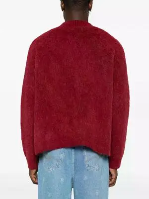 Martine Rose Brushed V-neck Sweater