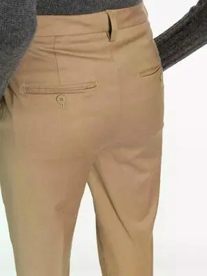 DONDUP Cropped Flannel Trousers