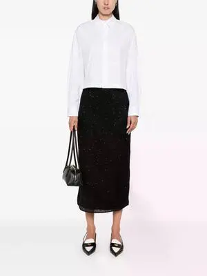Peserico Mesh Midi Skirt
