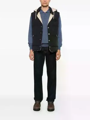 Fedeli Fine-knit Polo Shirt - Blue