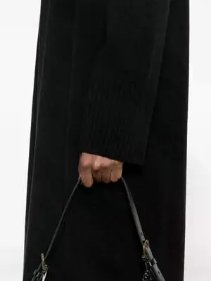 FFORME Gwen Cardigan-coat With Ribbed Trim