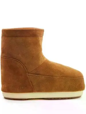 Moon Boot Suede Icon Snow Boots - Brown