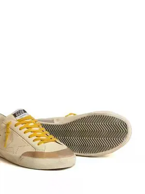 GOLDEN GOOSE Super-star Penstar Perforated Leather Sneakers