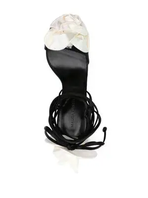 Magda Butrym 110mm Floral-appliqué Sandals