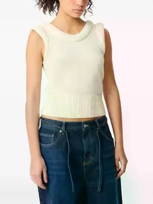 Axel Arigato Ribbed Vest - Neutrals