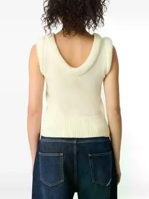 Axel Arigato Ribbed Vest - Neutrals