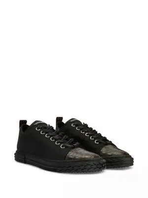 GIUSEPPE ZANOTTI Lace-up Sneakers - Black