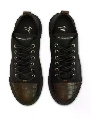 GIUSEPPE ZANOTTI Lace-up Sneakers - Black