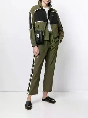 PORTS V Straight-leg Track Pants With Side Stripe Detail