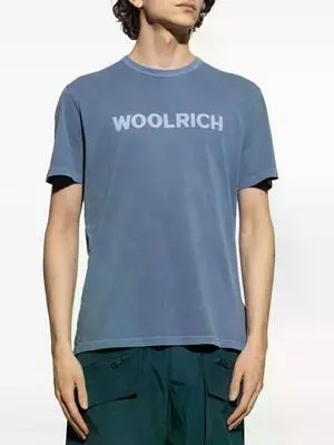 Woolrich Logo-print T-shirt - Blue