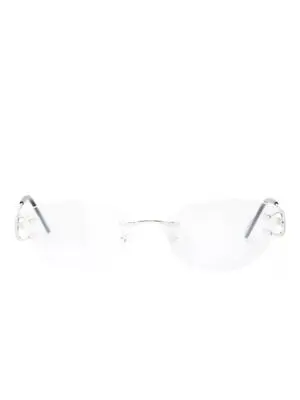 Cartier Silver Tone Eyewear For Women