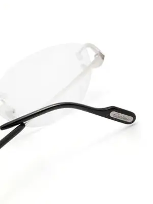 Cartier C Décor Cat-eye Glasses - Silver