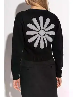 Kenzo Embroidered Flower Cardigan