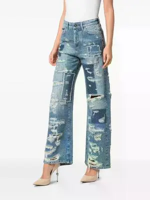 Philipp Plein Skater Row Jeans