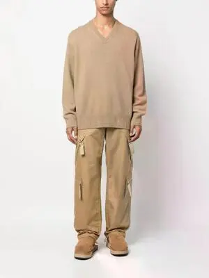 Jacquemus Straight-leg Cargo Trousers - Neutrals