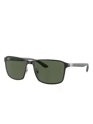 Ray-ban Rectangle Frame Sunglasses - Grey