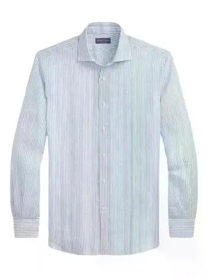 Ralph Lauren Purple Label Linen Shirt - Blue
