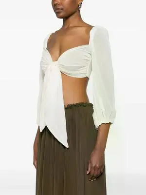 Philosophy Di Lorenzo Serafini Draped Detail Top