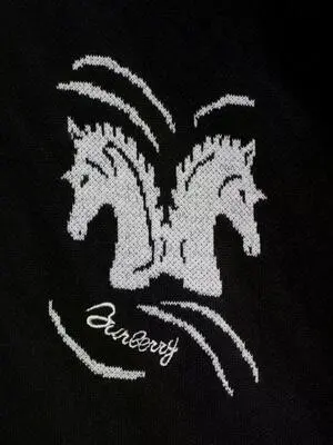 Burberry Mirrored Horse Knit Jumper