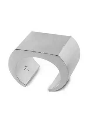 PARTS OF FOUR Sterling Crescent Plane Cuff Bracelet