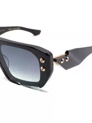 Dita Rectangle Frame Sunglasses