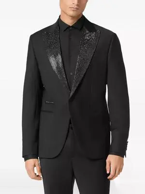Philipp Plein Rhinestone-embellished Blazer