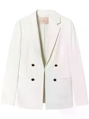 TWINSET Jewelled-button Double-breasted Blazer