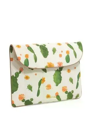 Bimba Y Lola Cactus-print Laptop Sleeve