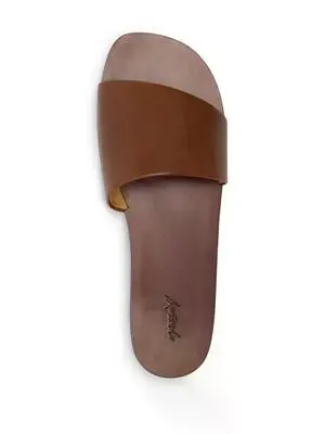 Marsèll Sottile Leather Flat Sandals - Brown