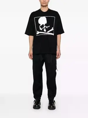 MASTERMIND WORLD Blurred Skull T-shirt - Black
