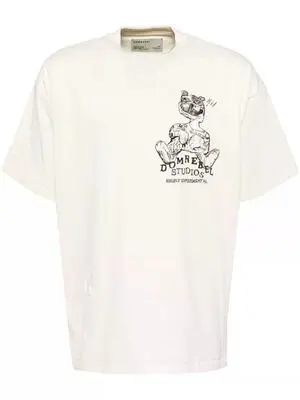 DOMREBEL Strip T-shirt - Neutrals
