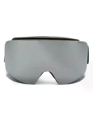 TOM FORD Logo Band Mirrored Lenses Ski Goggles - Black