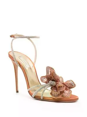 Casadei Julia Orchidea 100mm Stiletto Sandals